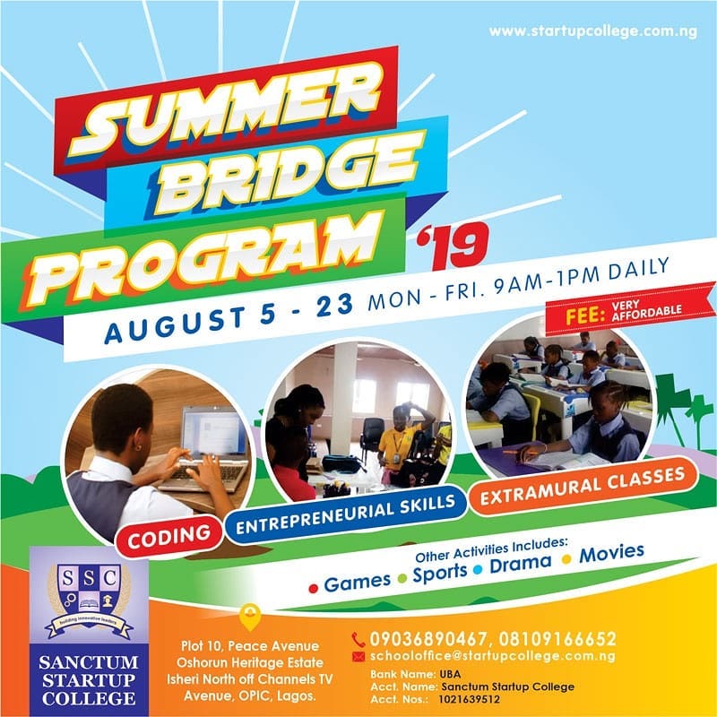 Summer Bridge Program Sanctum Startup College Summer Bridge Program Sanctum Startup College
